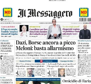 Prima pagina «Messaggero Veneto» | Giornali.it