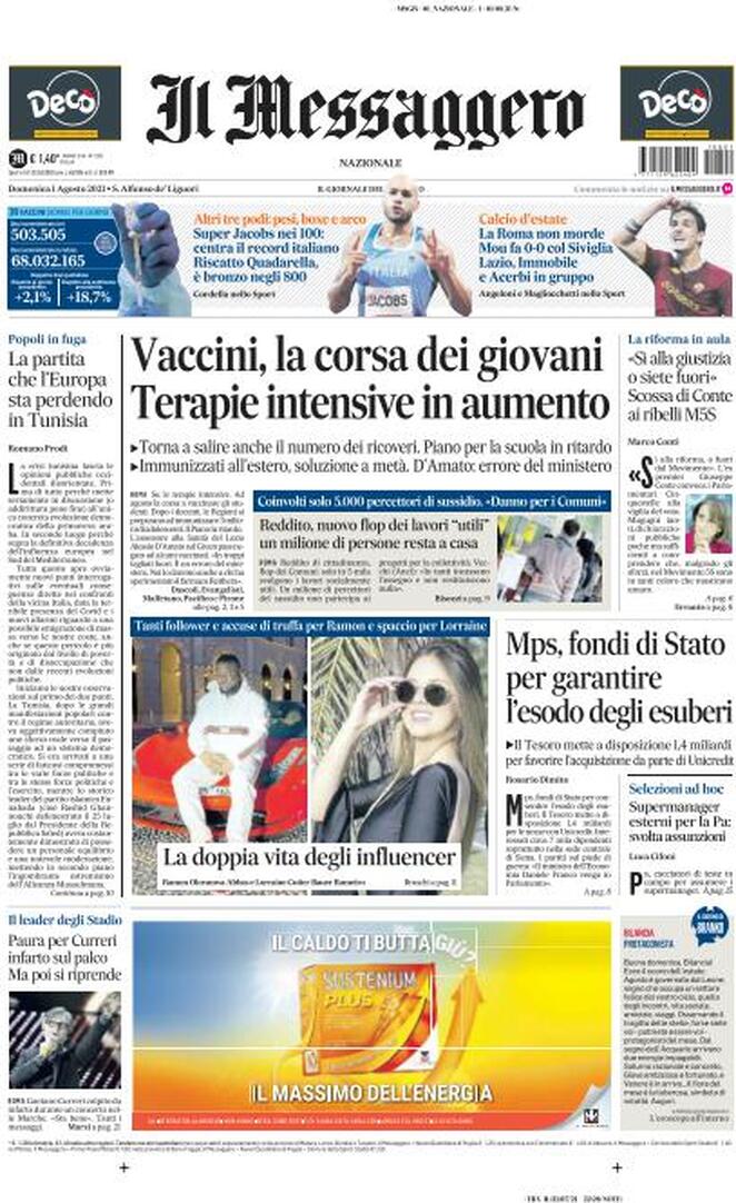Prime pagine: le notizie più importanti di oggi | Giornali.it
