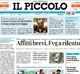 Prime pagine: le notizie più importanti di oggi | Giornali.it