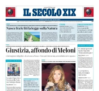 Prima pagina «Il Secolo XIX» | Giornali.it